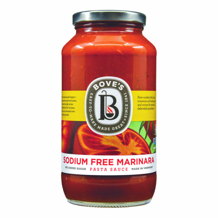 Sodium Free Marinara - Boves